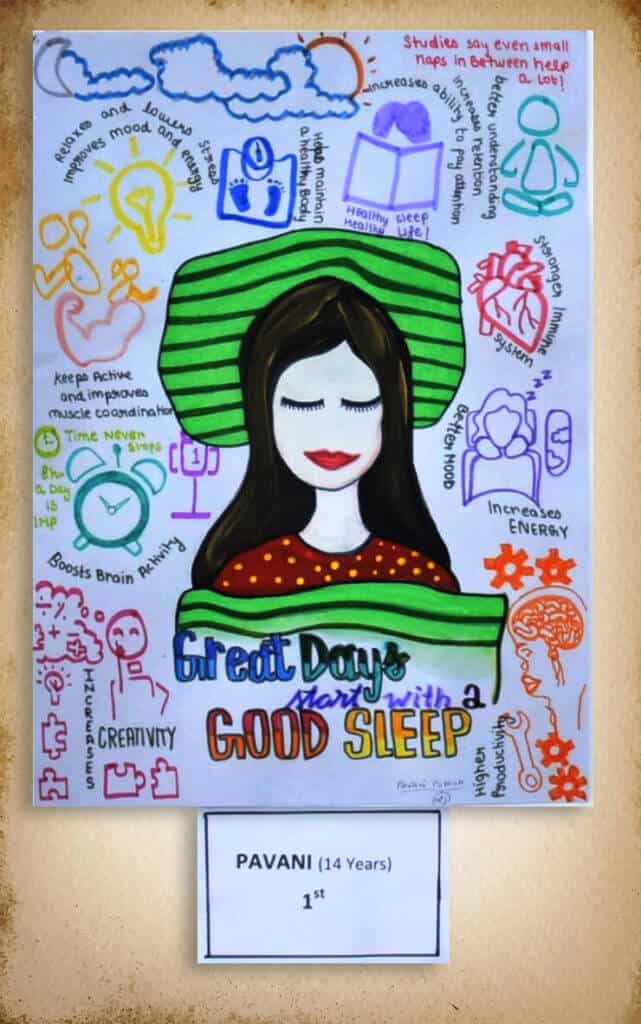 Art Competition Winners for World Sleep Day 2019 - Sleep Cure Solutions